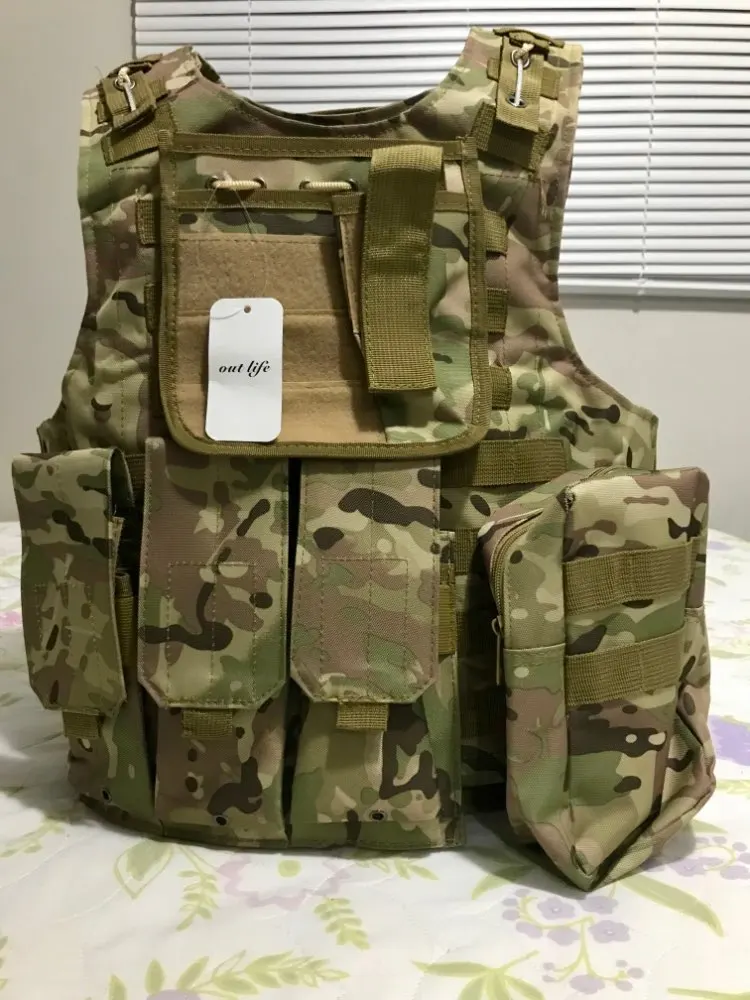 Tactical Military Waistcoat Combat Assault Vest