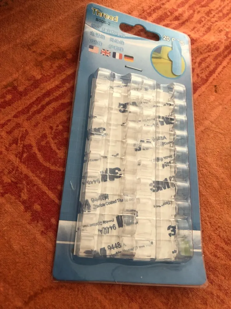 Wire Organizer Wall Cable Sticker - Life Changing Products