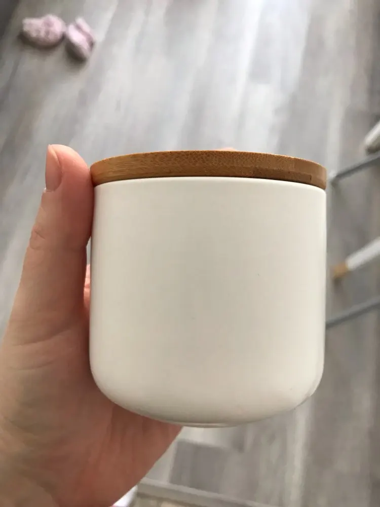Kitchen Canisters Ceramic Jar with Lid - Life Changing Products