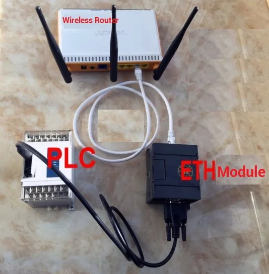 Eth Mpi Ethernet Module Adapter For Siemens S7 300 400 Plc Dp Mpi Cp5611 Cp343 1 Win7 Rail