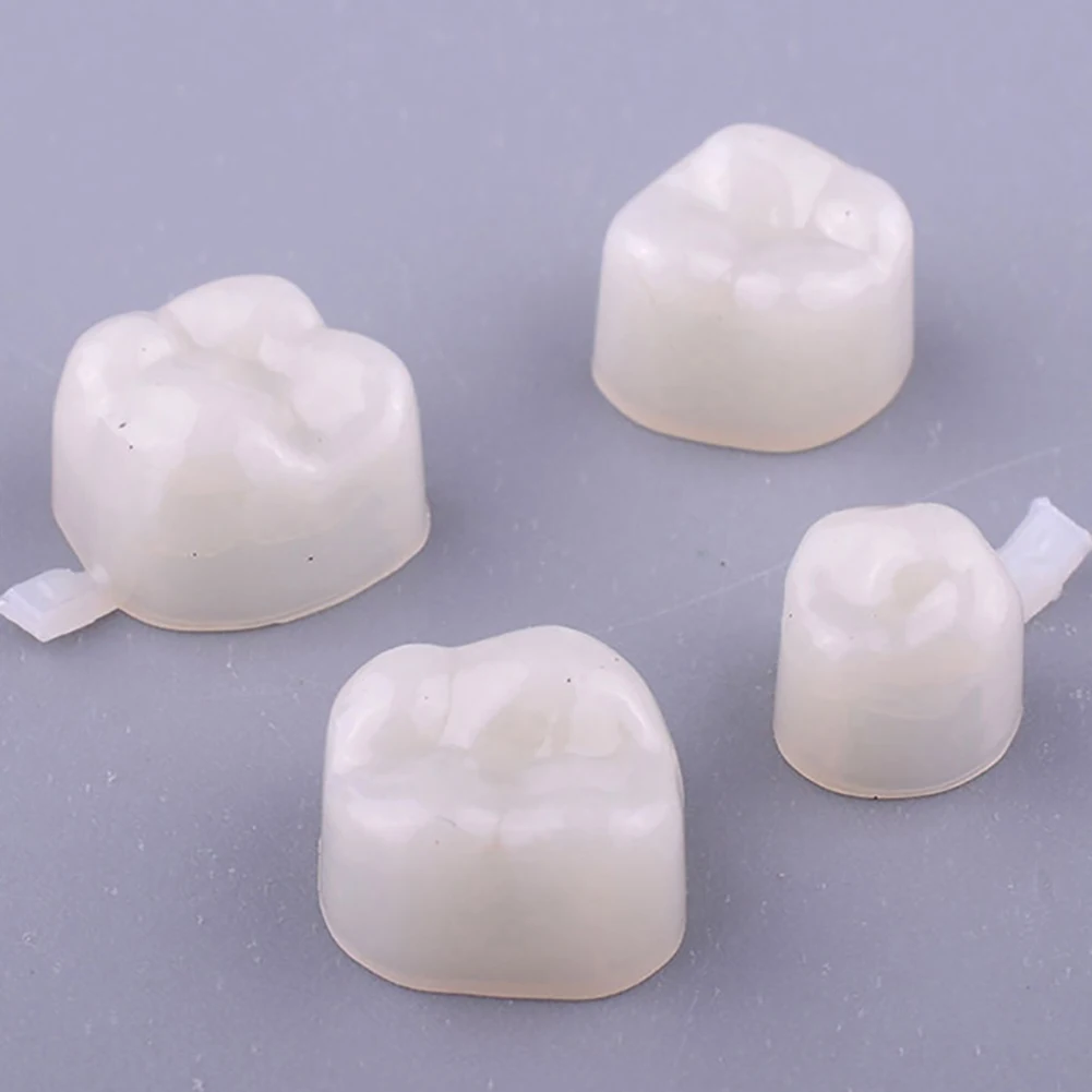 50Pcs Dentistry Oral Dental Temporary Posterior Anterior Teeth Crown ...