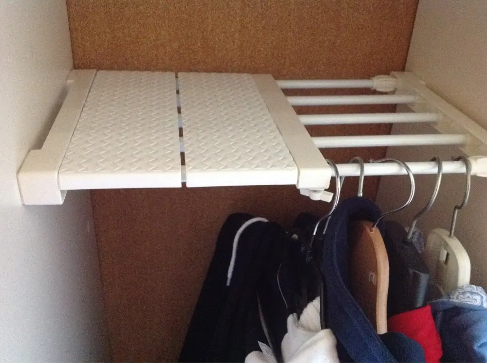 Adjustable Closet Racks Divider Shelf - Life Changing Products