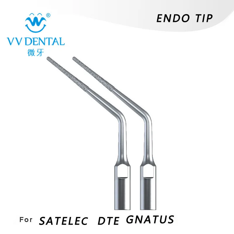 Endodontic Dental Scaler Tips With Diamond Coated For Satelec Dte D1/d3 ...