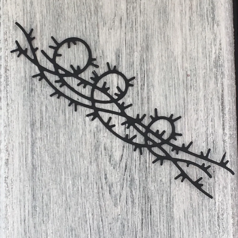 ArtScrap ขอบ Thorn ตัดโลหะตาย Stencils สำหรับ Scrapbooking การ์ดตกแต่ง ...
