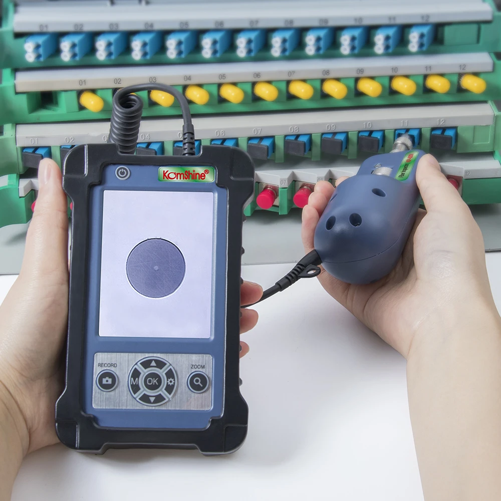 Komshine Kip-600v Fiber Optic Connector Inspection Video Inspection ...
