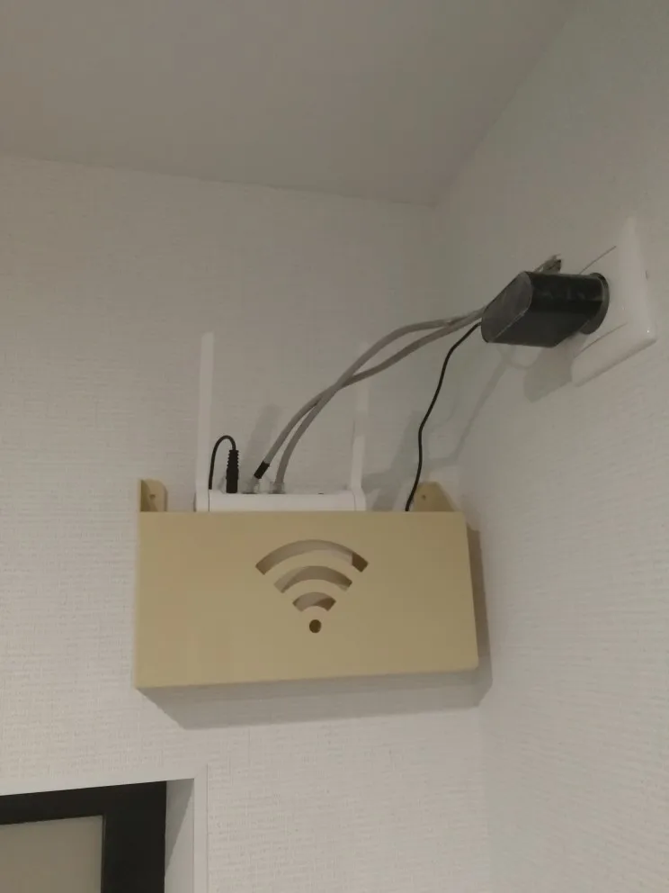 Plastic Storage for WiFi Router - Life Changing Products