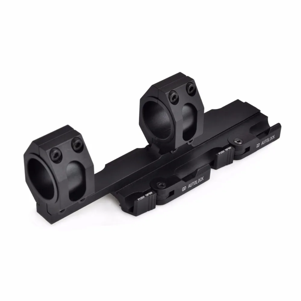 AR15 M4 M16 AK47 Quick Release Scope Mount Optics QD Rifle Scope Rings ...
