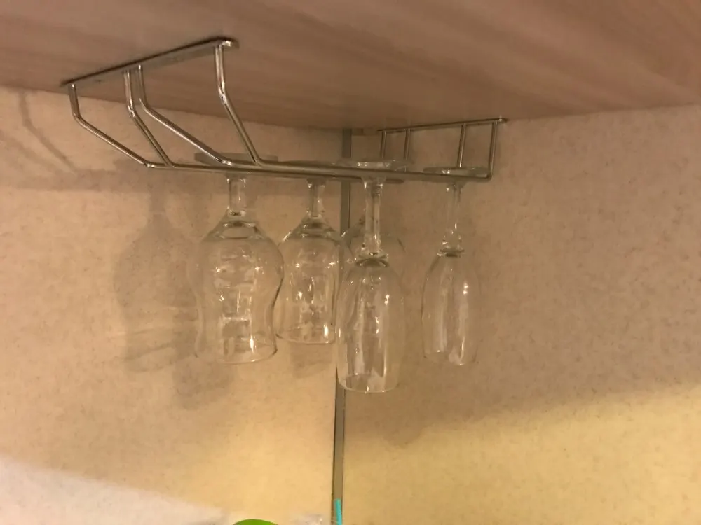 Under Cabinet Wine Glass Rack Wine Glass Rack Bar Accessories