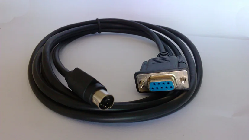 QC30R2 RS232 PLC Programming Cable for Mitsubishi MELSEC Q Series PLC ...
