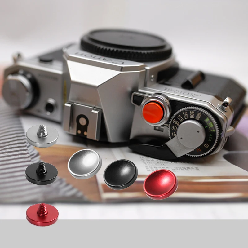 CADEN 3 pcs 11mm Concave Shutter Release Button for Fujifilm X E3 XE3 ...