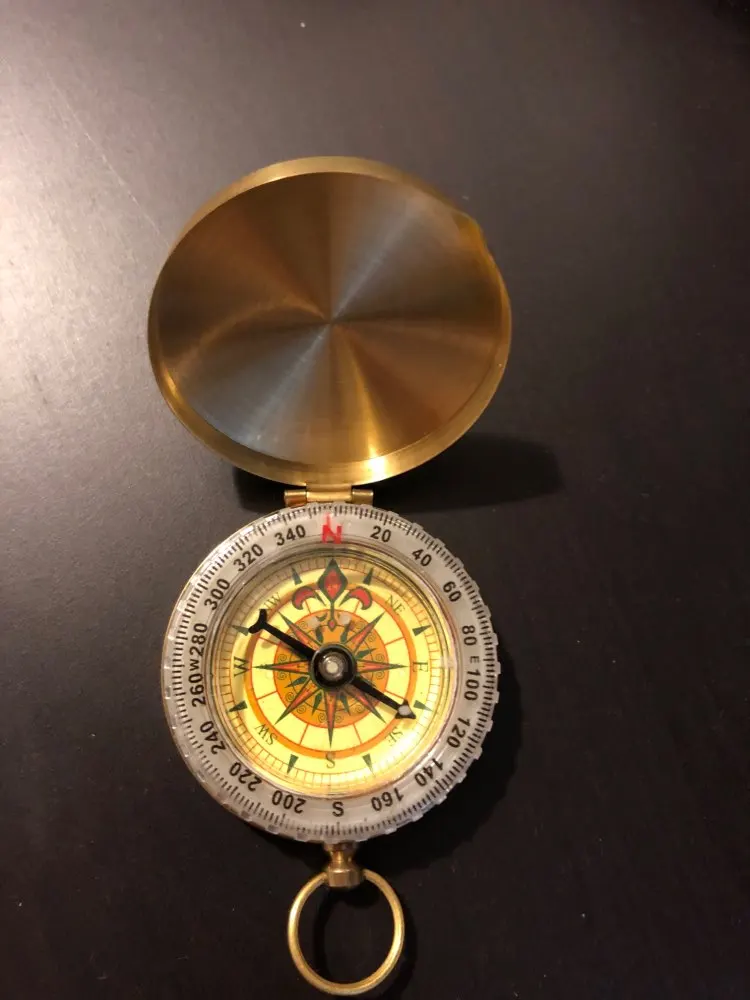 Copper Pocket Navigation Compass - Life Changing Products