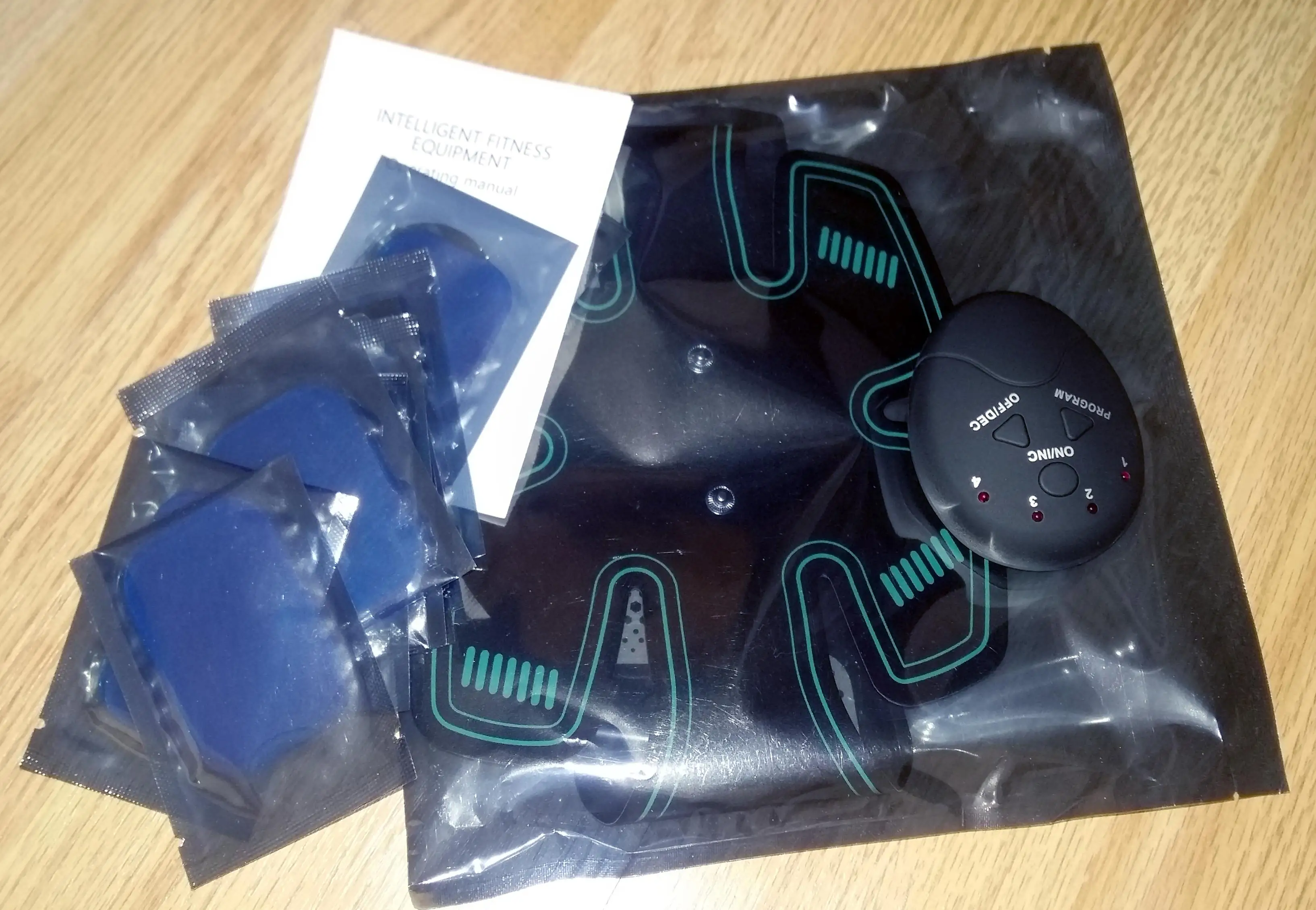 Electric Ab Belt - Classic with 4 Levels of Intensity - Electric Muscle ...