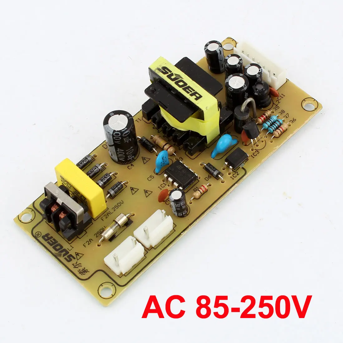 UXCELL Ac 85 250V Input +5V +12V 12 Port Voltage Universal Power Supply ...