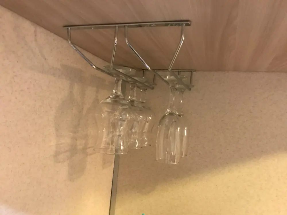 Under Cabinet Wine Glass Rack Wine Glass Rack Bar Accessories