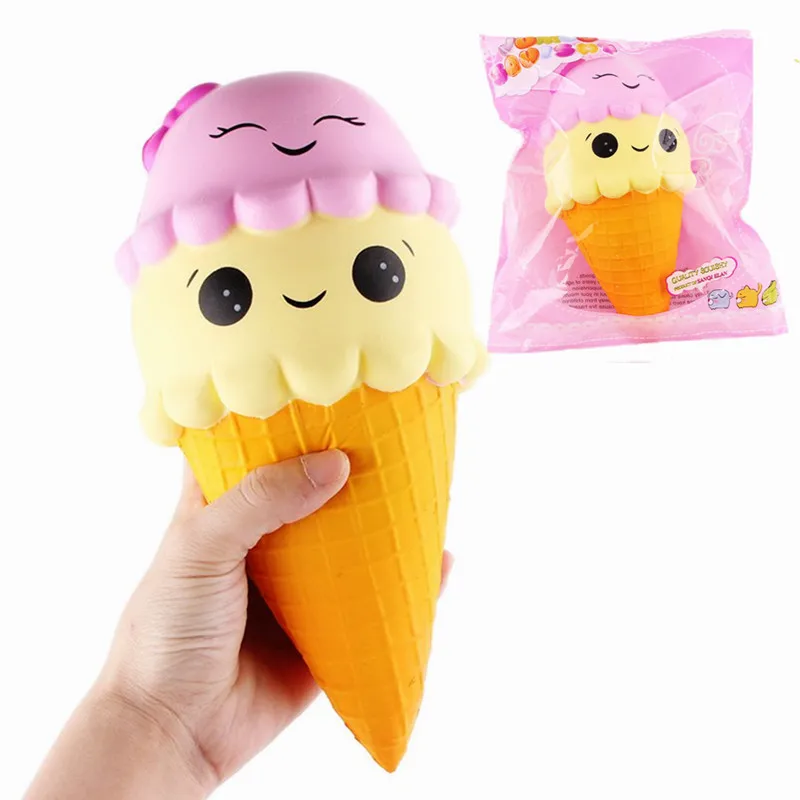 Aliexpress.com : Buy Sunny Squishyed Ice Cream Cone Jumbo 22cm Slow ...