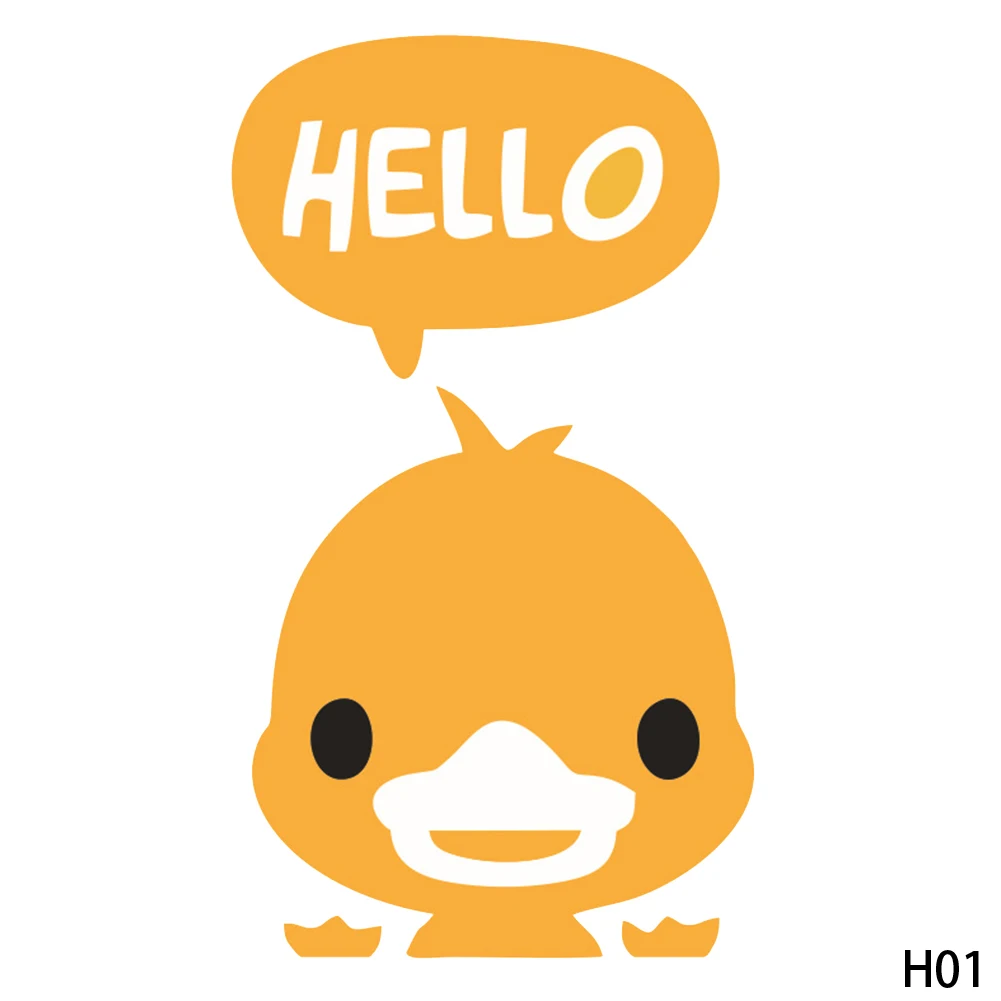 Hot Sale 1 pcs/lot Cute Hello Animals Switch Stickers Wall Sticker Home ...