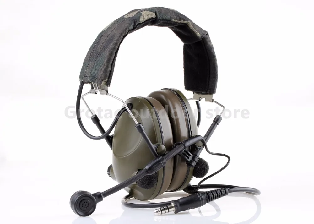 Earphone FG Element Z TAC Sound Trap Headset Military Version Tactical ...