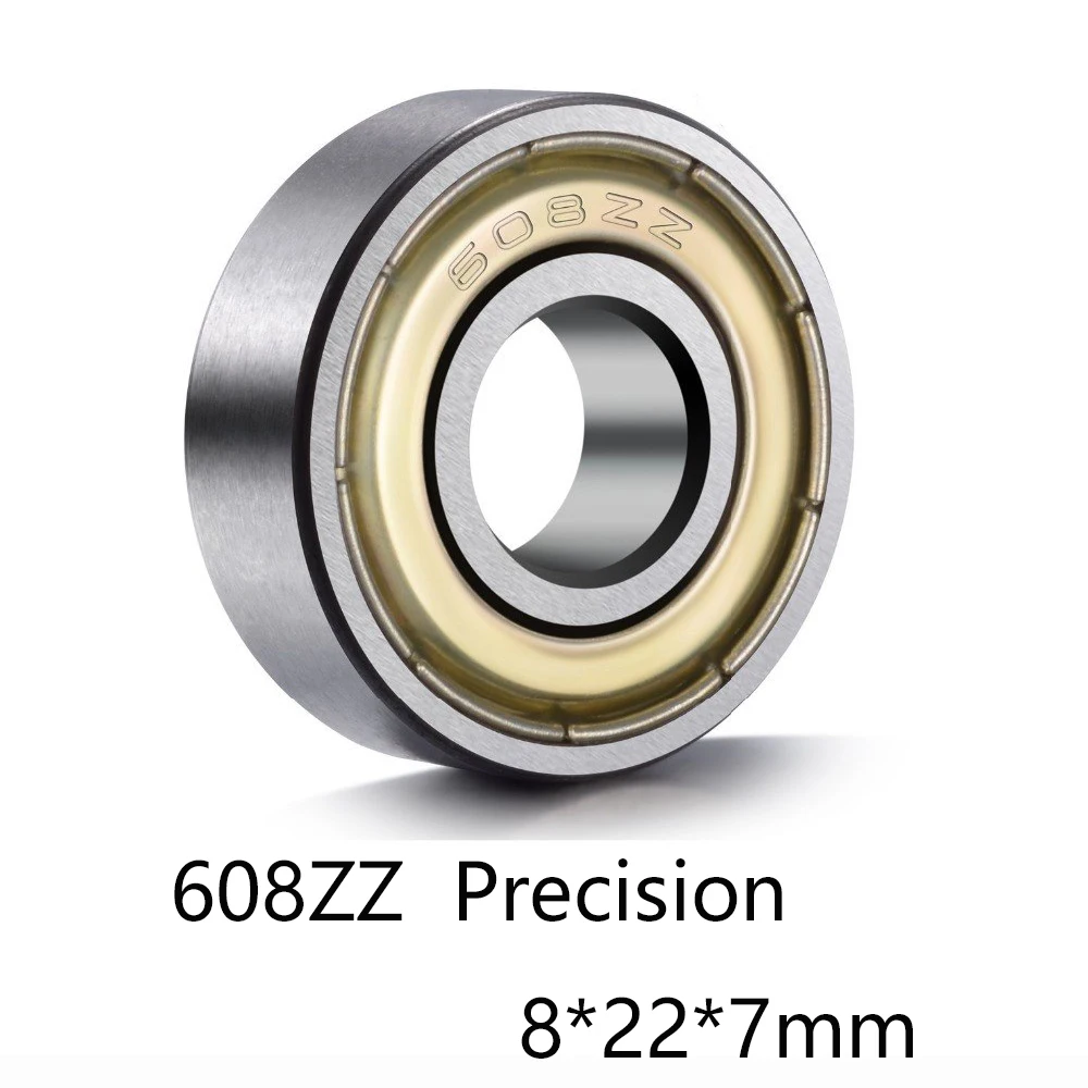 5pcs/lot 608ZZ Deep Groove Ball Miniature Mini bearings Precision Grade ...