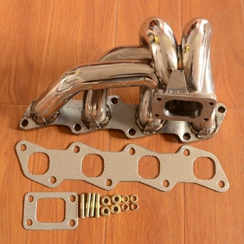 T25/T28/GT28 Exhaust TURBO MANIFOLD for NISSAN 240SX S13/14 KA24DET ...