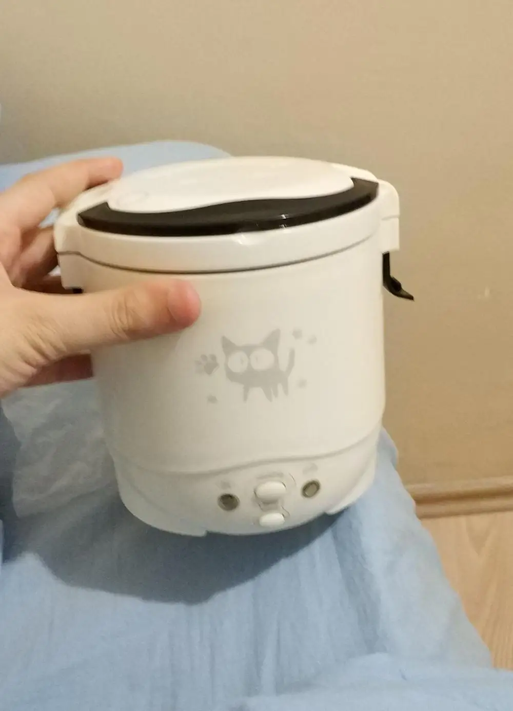 Mini Rice Cooker for Travel Outdoor Use Portable Design