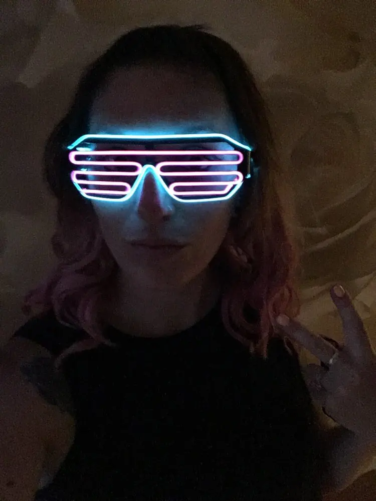 Novelty LED Rave Glasses - Life Changing Products