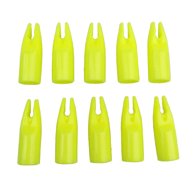 100pcs Archery Arrow Nock For 8mm OD Outer Diameter Wood Arrow Archery ...
