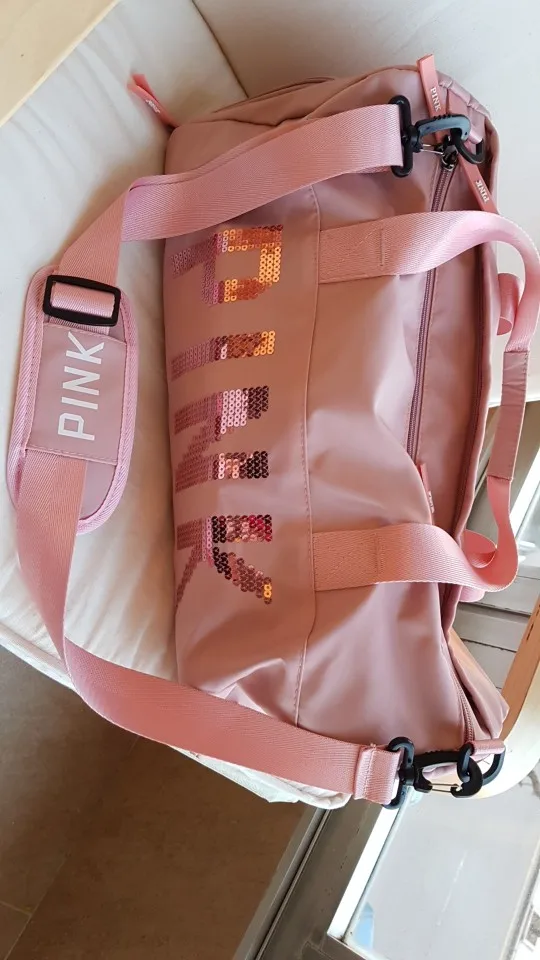Pink Sequins Duffel Bag – Hipimi