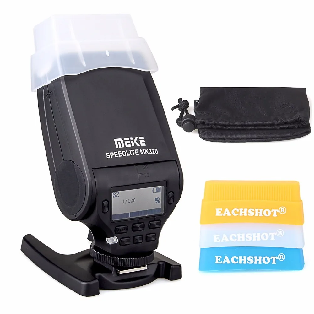 Meike Mk-320 Mk 320 Ttl Flash Speedlite For Lumix Olympus Leica Om-d E ...