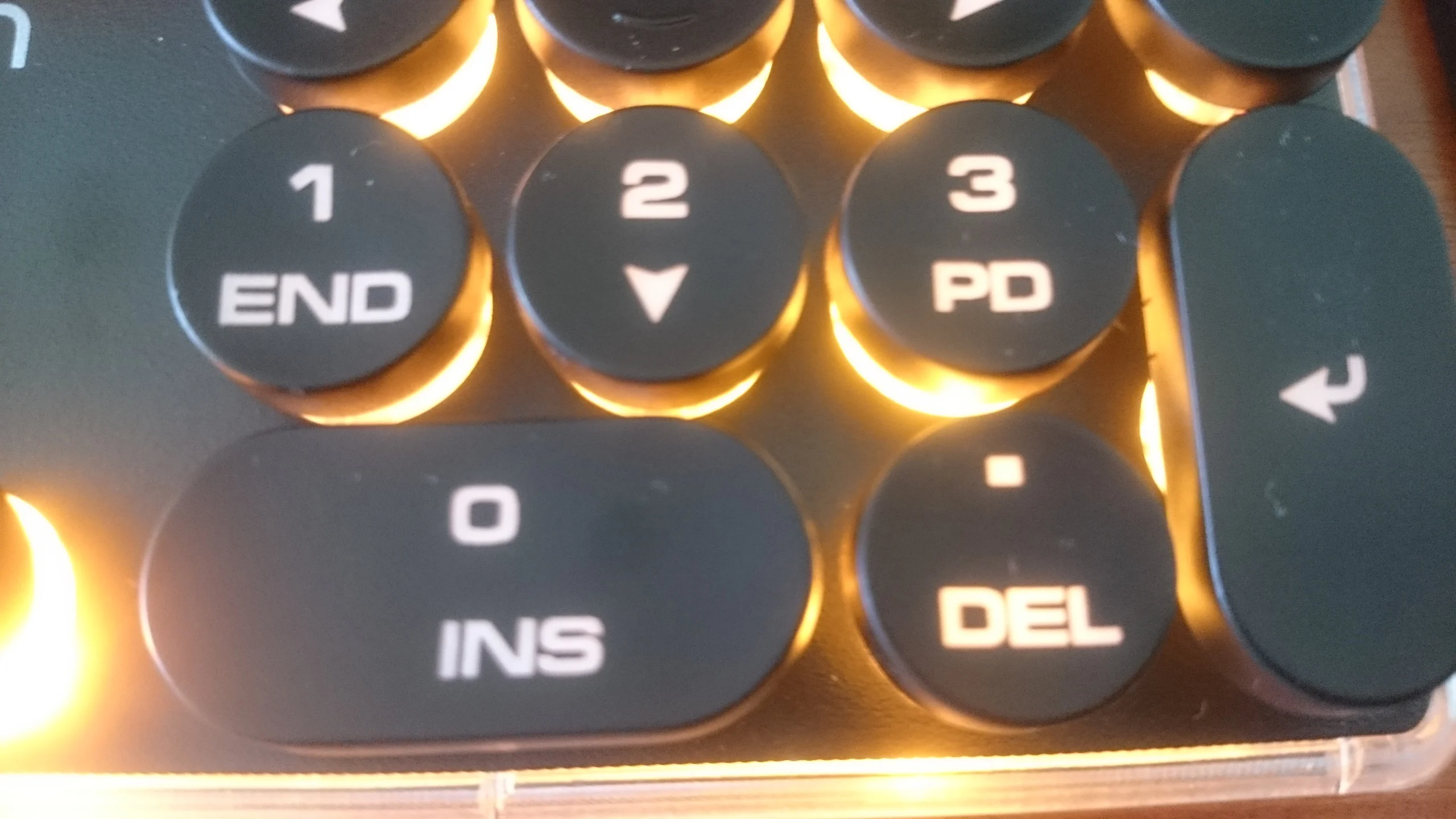 Gaming Backlit Keyboard Round Keys - Life Changing Products