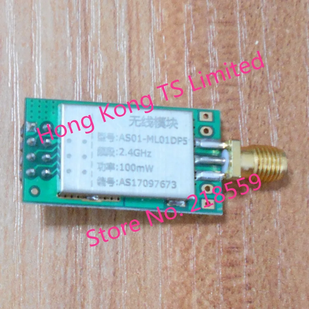 AS01-ML01DP5 nRF24L01+PA+LNA 2.4G wireless transceiver module long ...