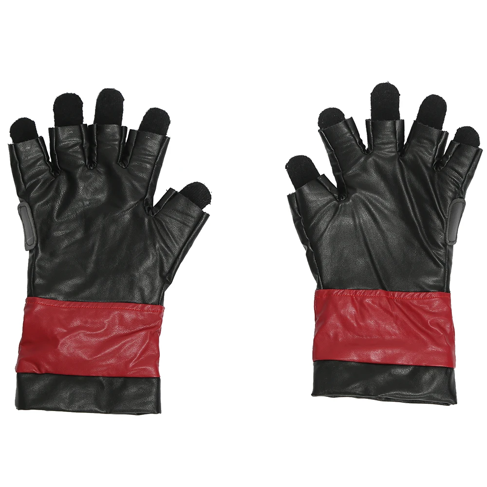 Coslive-Halloween-Movie-Cosplay-Deadpool-Gloves-Leather-Fingerless ...