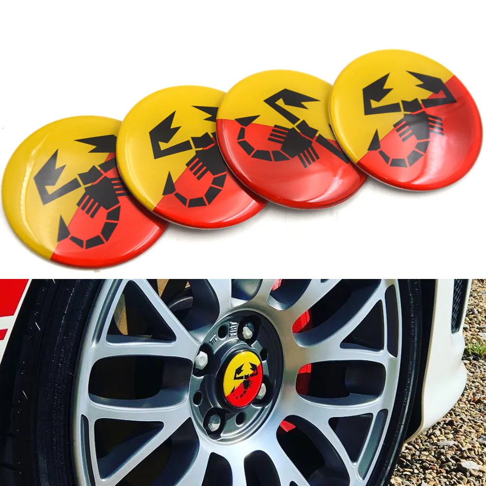 Gzhengtong-4pcs-lot-50mm-56mm-Car-Sticker-Wheel-Hub-Tire-Sticker-Car ...