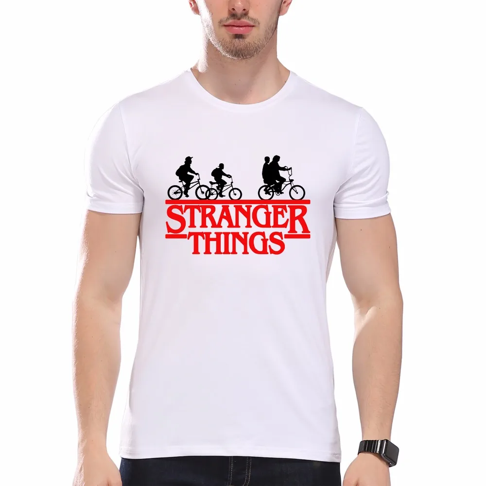 Newest 2017 Fashion Stranger Things T Shirt Men Tees Brand Clothing ...
