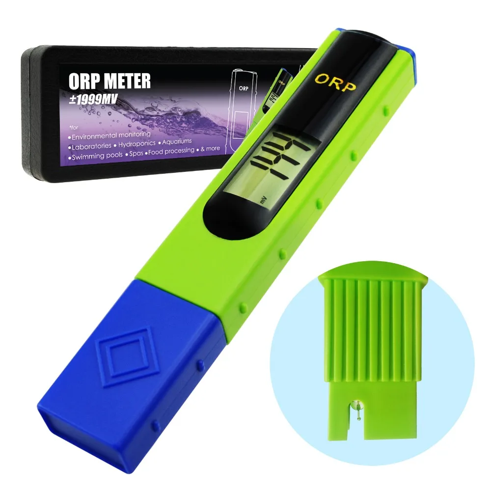 ORP Redox Meter Tester -1999~1999mV, 1-point Calibration, Oxidation ...