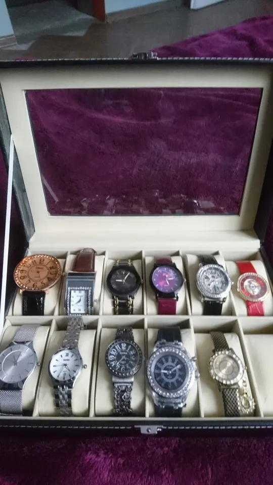 Watch Display Case Storage Box Gift Idea for Him and Her
