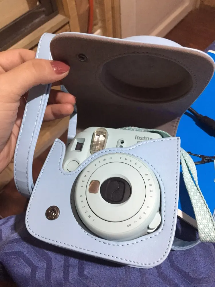 Leather Camera Bag Instax Mini Case - Life Changing Products