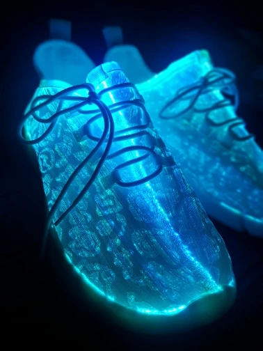 LED Shoes Fiber Optic Light Up Sneakers - Life Changing Products