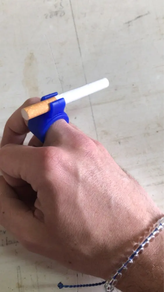 Smoking Ring Silicone Finger Cigarette Holder - Life Changing Products