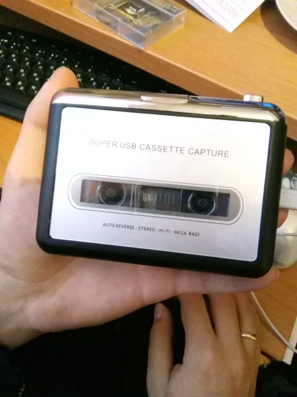 3-in-1 Portable USB Cassette Player / Recorder / Converter - Life ...