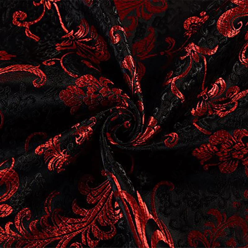 Tela de brocado jacquard teñida de 100x115cm, tejido 3D para costura ...