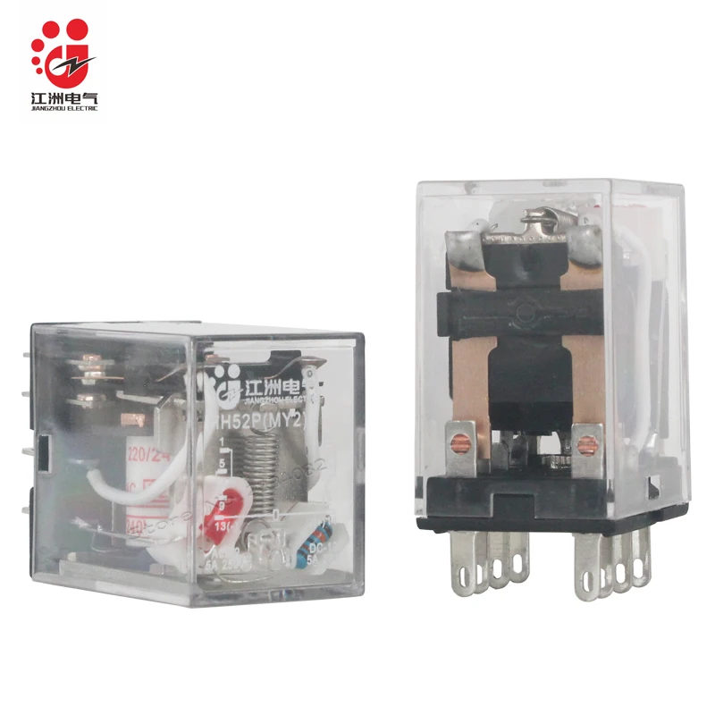 220VAC AC 220V 2 paris Coil Mini small relay General purpose 8 needles ...