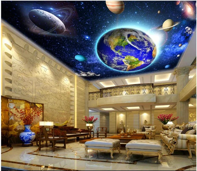 Glowing Astronomy Ceiling