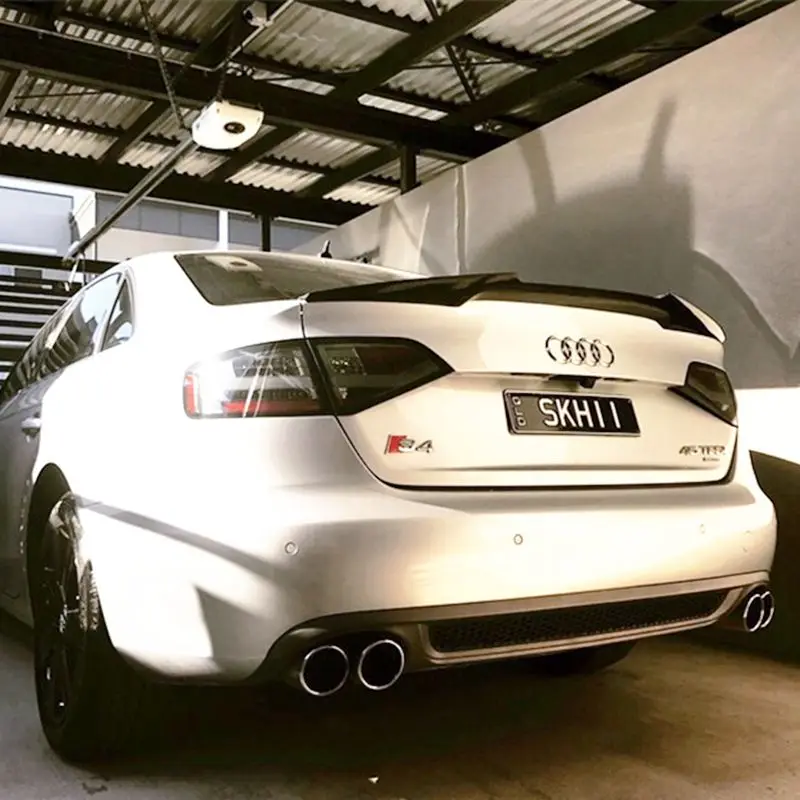 For Audi A4 A4L B8 Limousine 2009 2010 2011 2012 Rear Wing Spoiler for-audi-a4-a4l-b8-limousine-2009-2010-2011-2012-rear-wing-spoiler