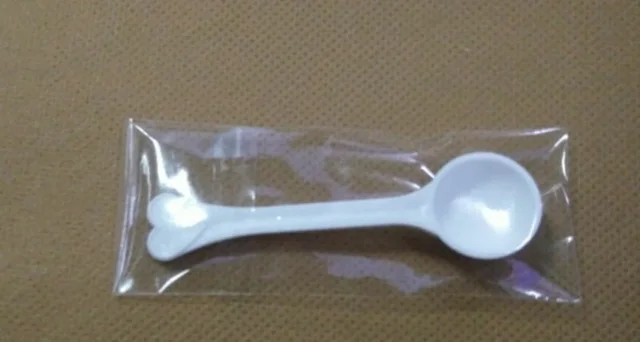 1000pcs 0.5g Spoon 0.5 gram 1ML Food Grade PP Medical Milk Powder ...