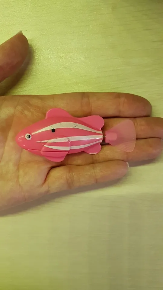 Robo Fish Toy Robot Fishing Toy for Kids Fun Water Play