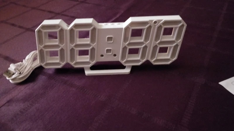 3D Digital Wall Clock LED Light - Life Changing Products