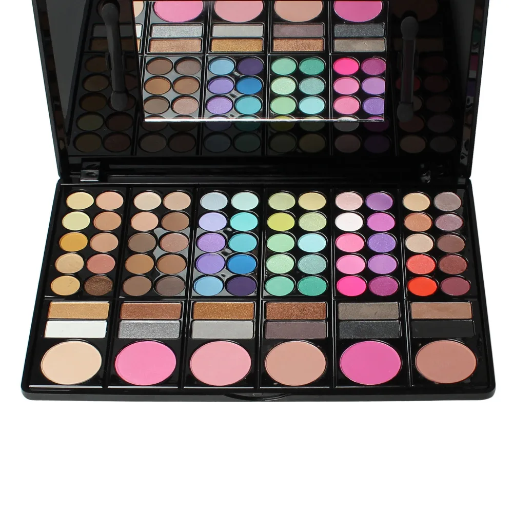 Mista Compõem a Sombra de Olho Conjunto Kit Paleta Lip Gloss Blush ...