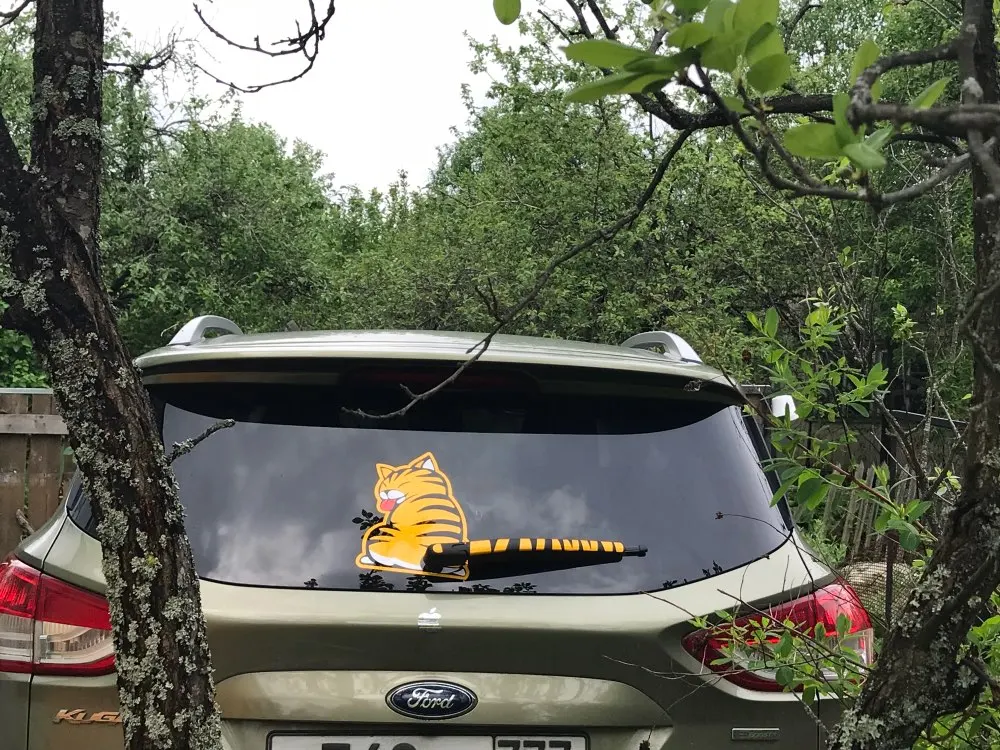 Rear Window Car Decals Cat Stickers - Life Changing Products