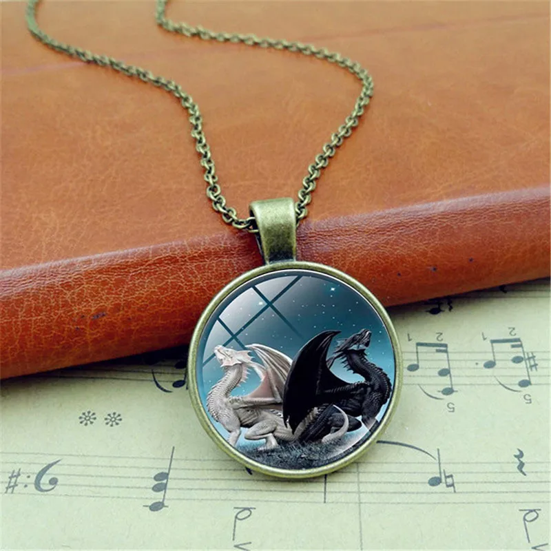 Glow in The Dark Dragon Necklace Luminous Dragon Pendant Necklace For ... Glow in The Dark Dragon Necklace Luminous Dragon Pendant Necklace For ...