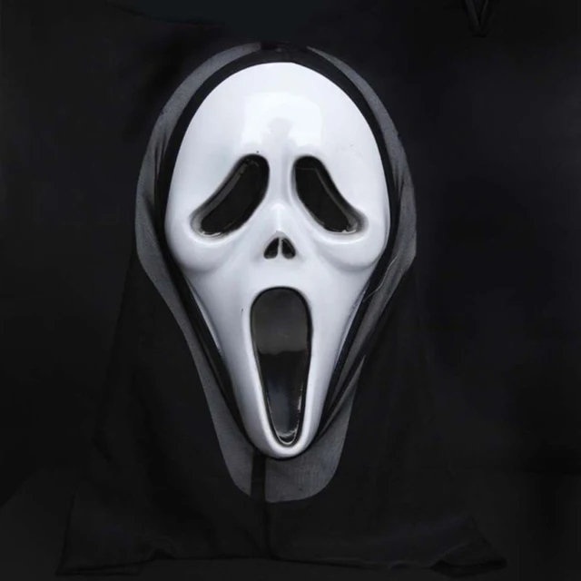 Full Face Mask Scary Grimace Halloween Costume Evil Creepy Party Horror ...